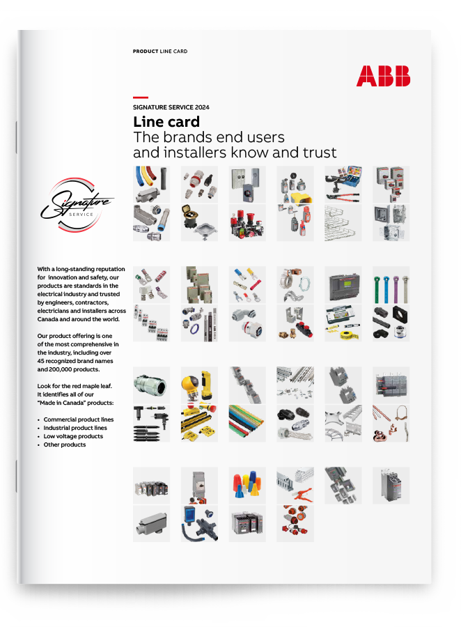 Signature Service - ABB Electrification Inc.